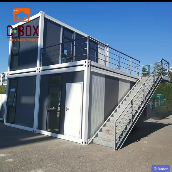 Modern Luxury Modular Container Homes Hurricane Proof 40Ft Prefab Houses - USA CONTAINER HOUSE